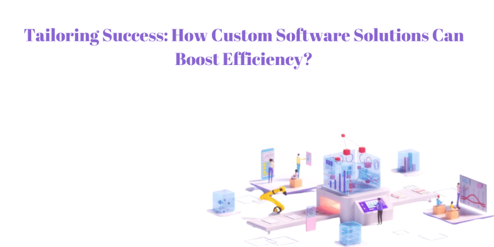 How Custom Software Solutions Can Boost Efficiency?